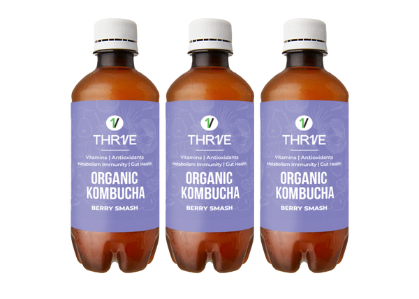 Organic Kombucha Berry Smash 3 Pack | Refreshing, Nourishing Elixir ...